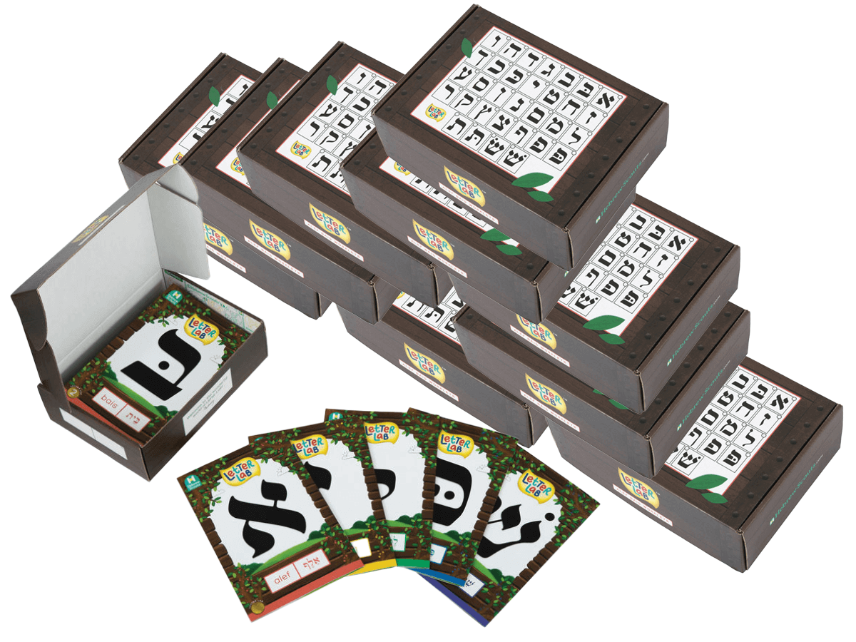 Alef Bet Worklets - 10 Student Kits | Hebrew Scouts