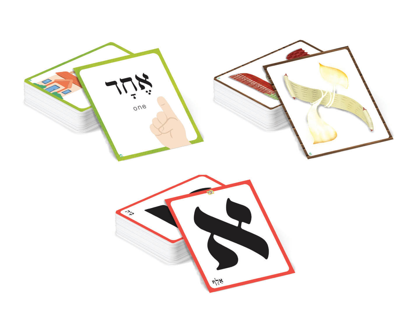 Alef Bet Playing Cards, Hints & Vocabulary (GEMS G) | Hebrew Scouts