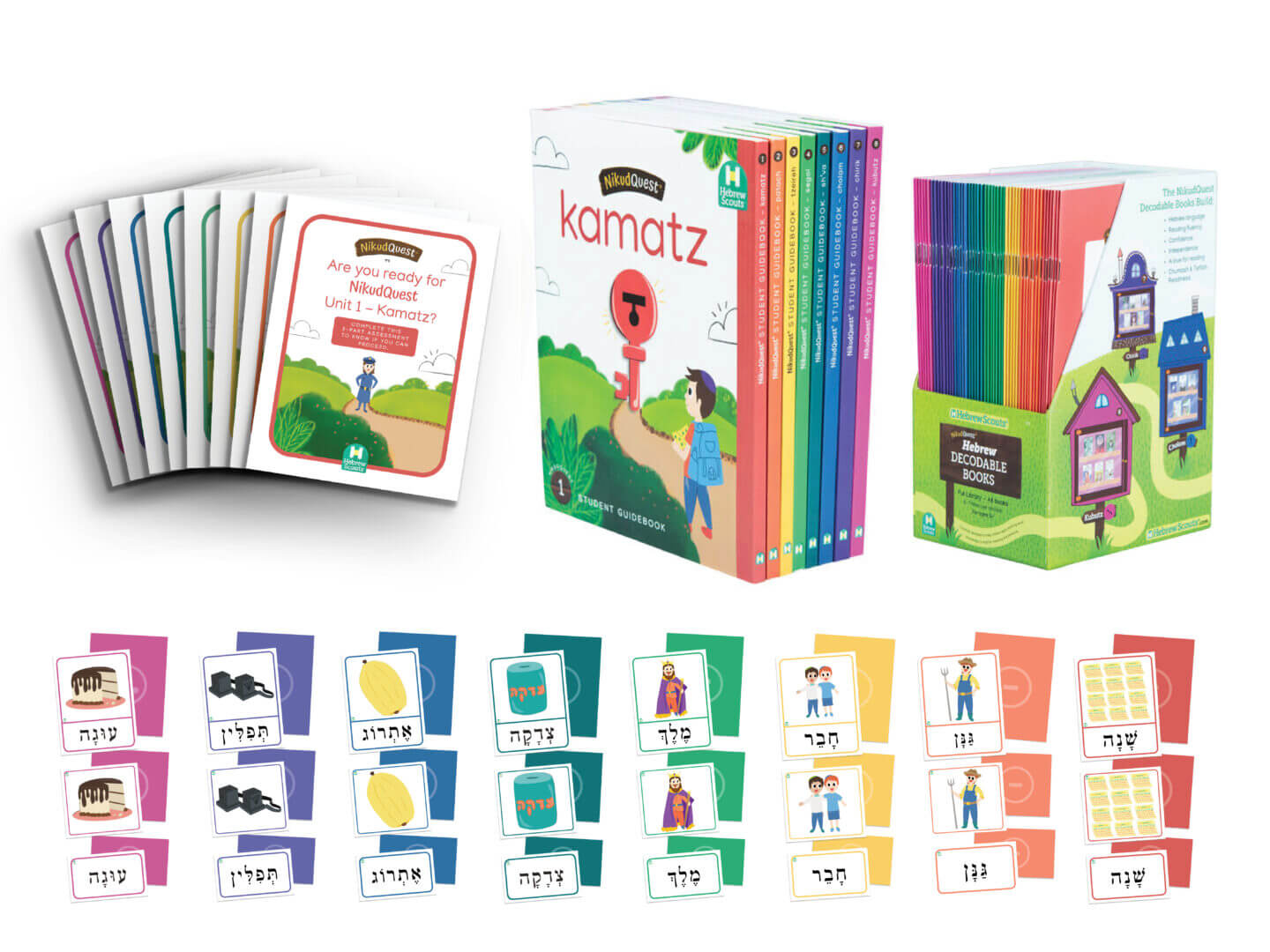NikudQuest Kriah Starter Package | Hebrew Scouts